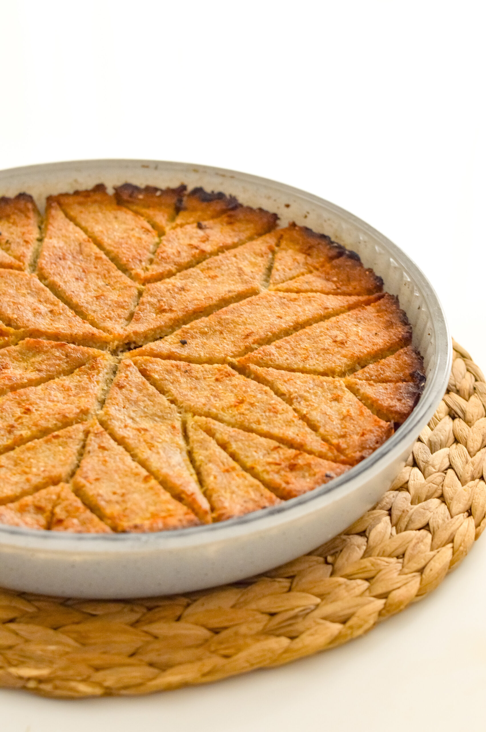 Baked Kibbeh (Kibbeh bel Seneyeh) - The Bitter Olive