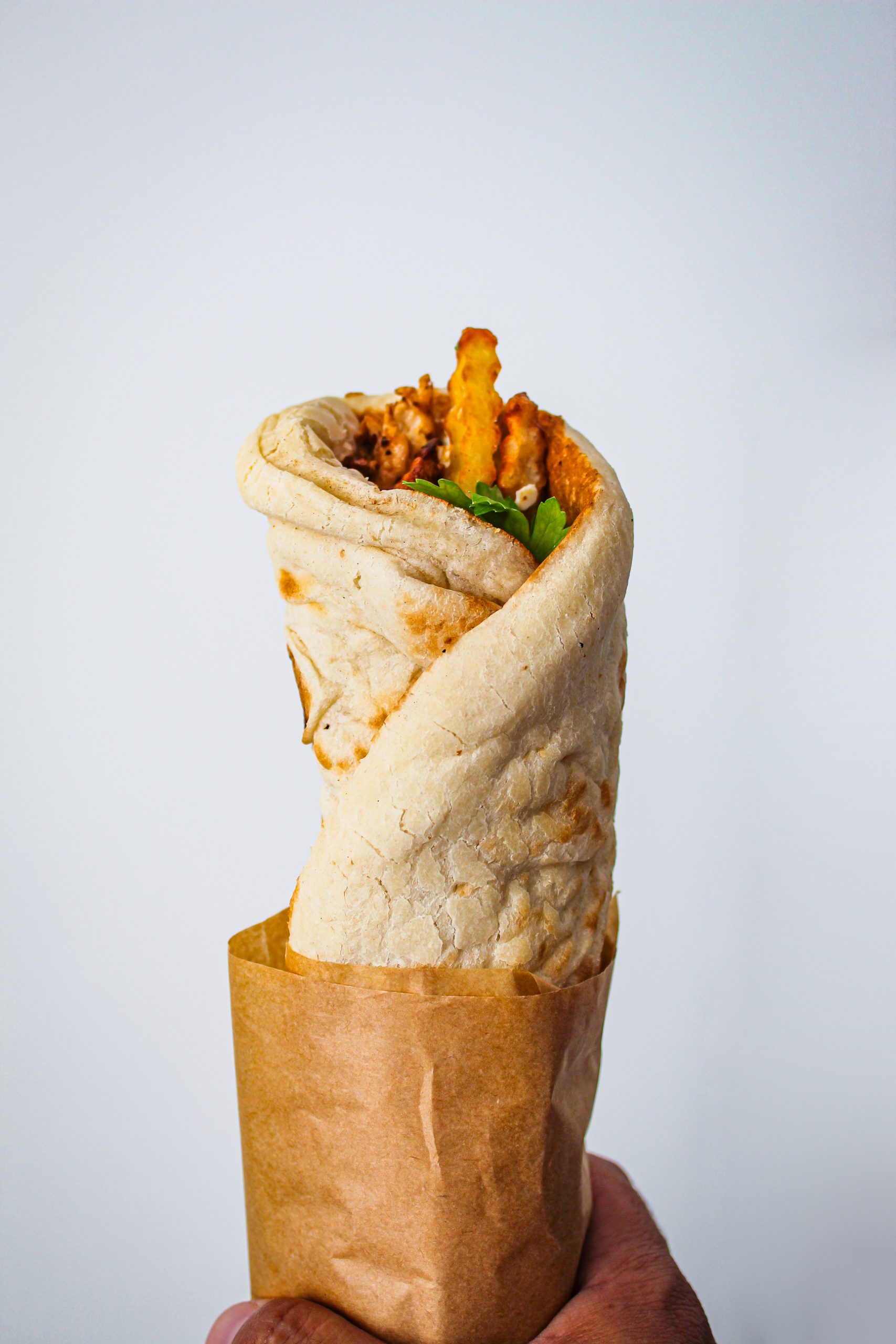 Lemon Chicken Sandwich - With Feta Zaatar fries and lemon mustard ...