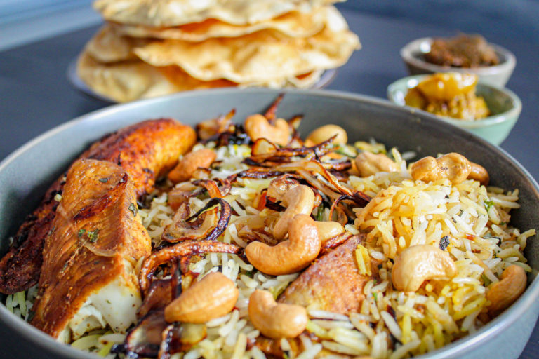 Fish Biryani - The Bitter Olive